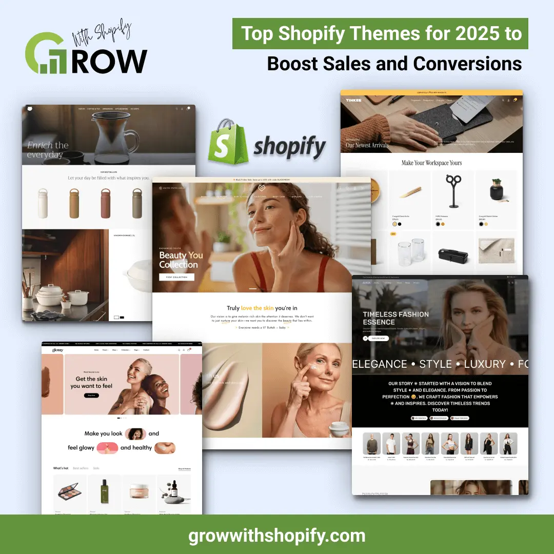 Top Shopify Themes for 2025 to Boost Your Sales and Conversions